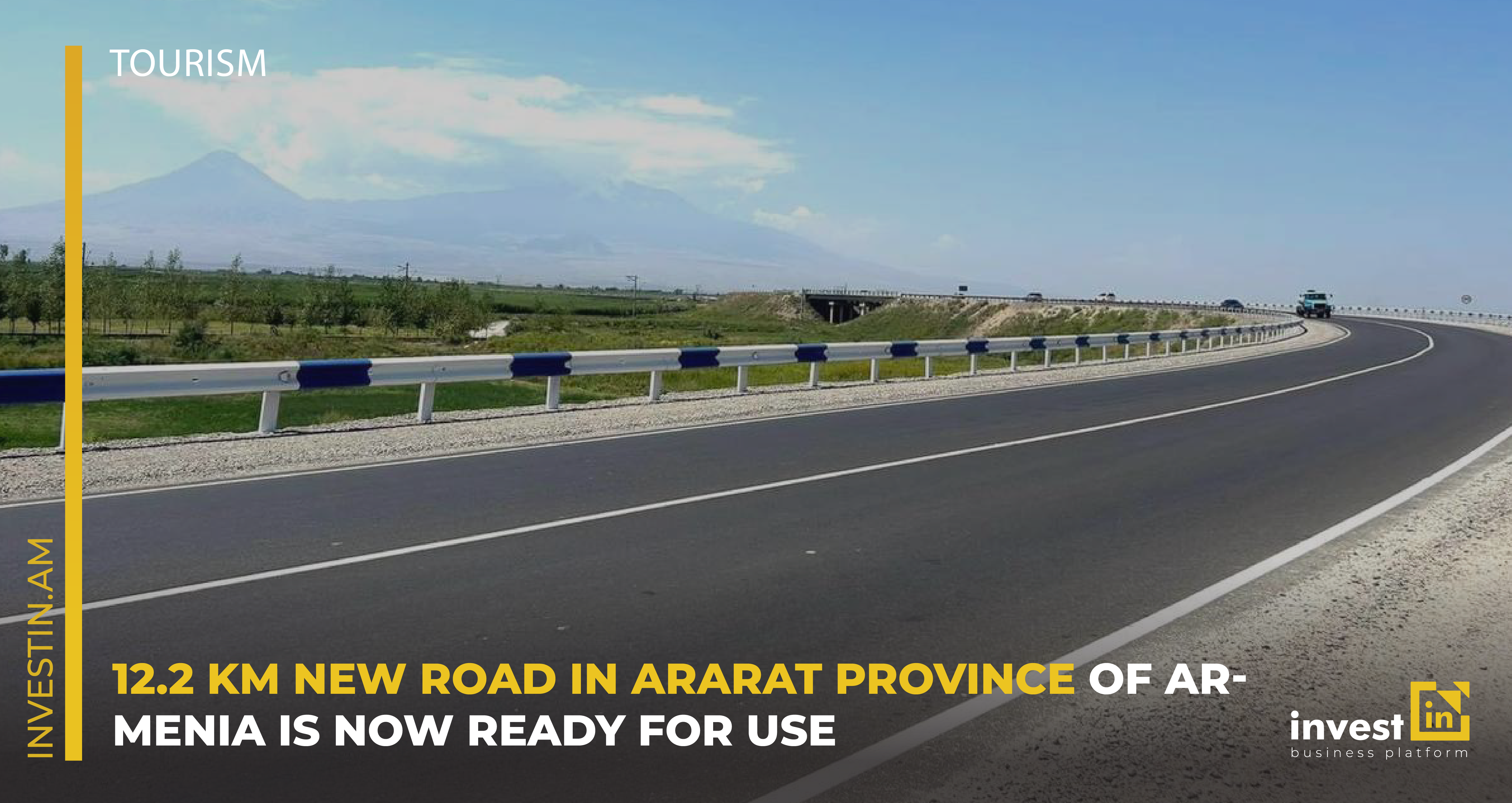 The overhaul of the 12.2-kilometer section from the Ararat transport ...