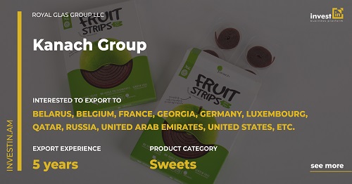 Kanachgroup Խնձորի մրգային ժապավեն 60գ