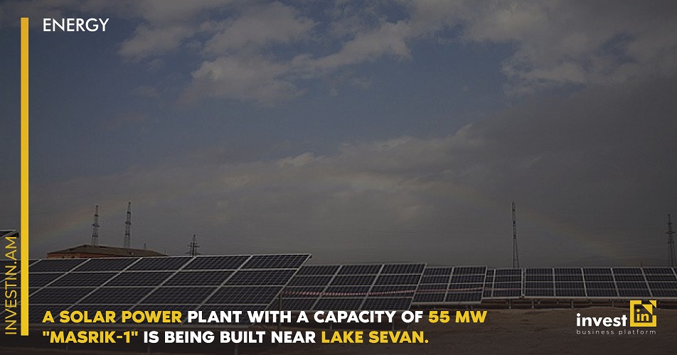 A solar power plant with a capacity of 55 MW "Masrik-1" is being built ...