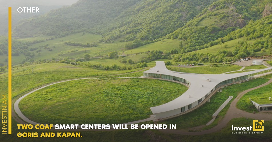 Two COAF smart centers will be opened in Goris and Kapan